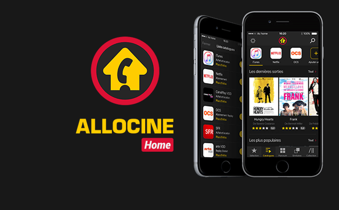 Découvrez AlloCiné Home, l'application dédiée aux films et séries à ...