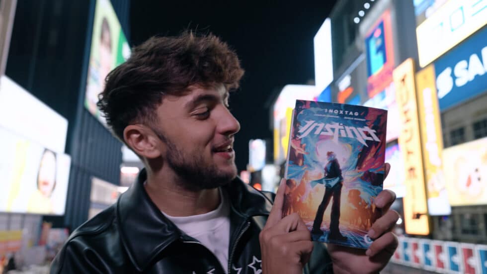 INSTINCT : Inoxtag dévoile son premier manga, co-écrit avec Charles ...